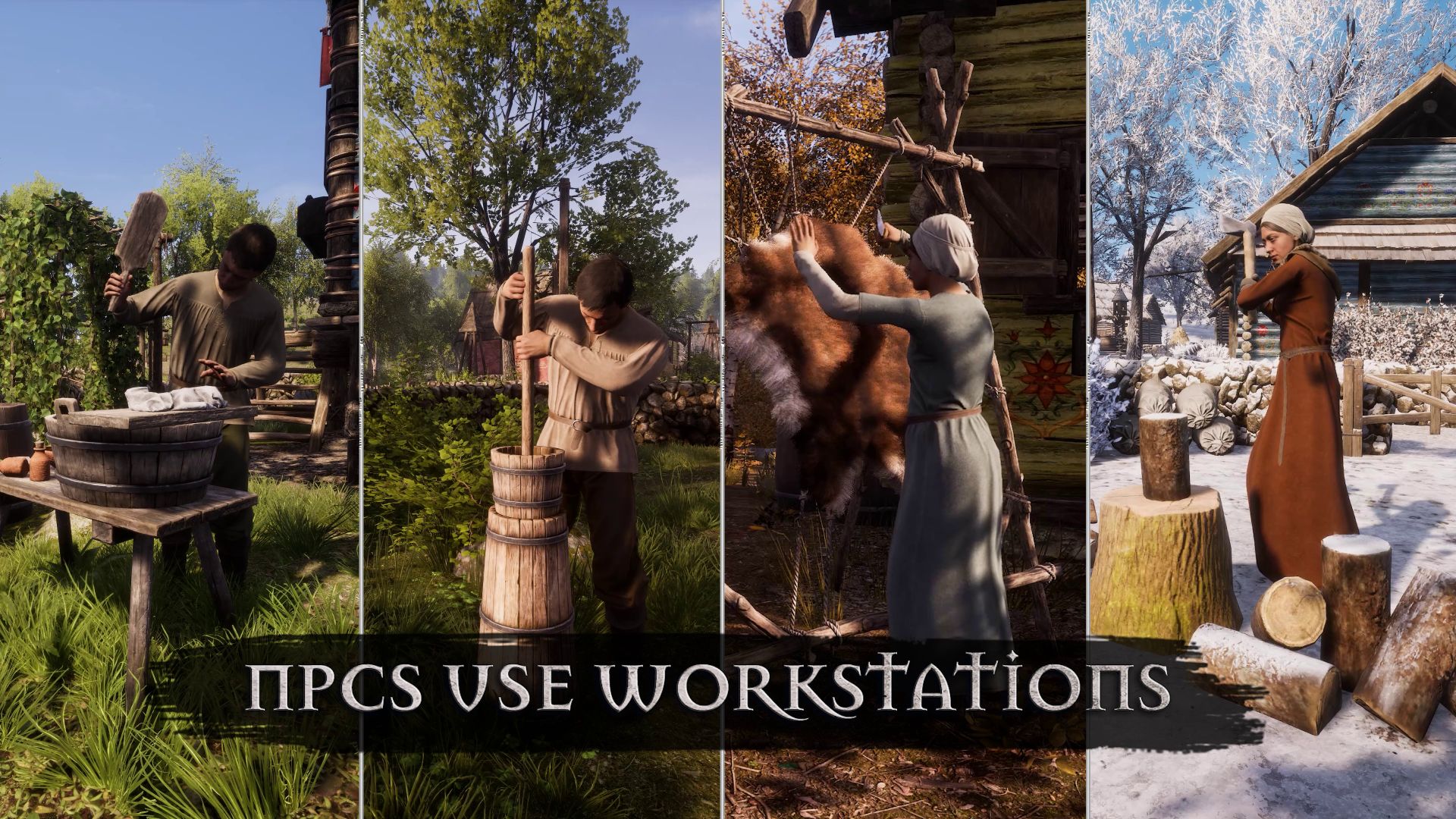 New "Full Stock" Update For Medieval Dynasty Adds More Life To ...